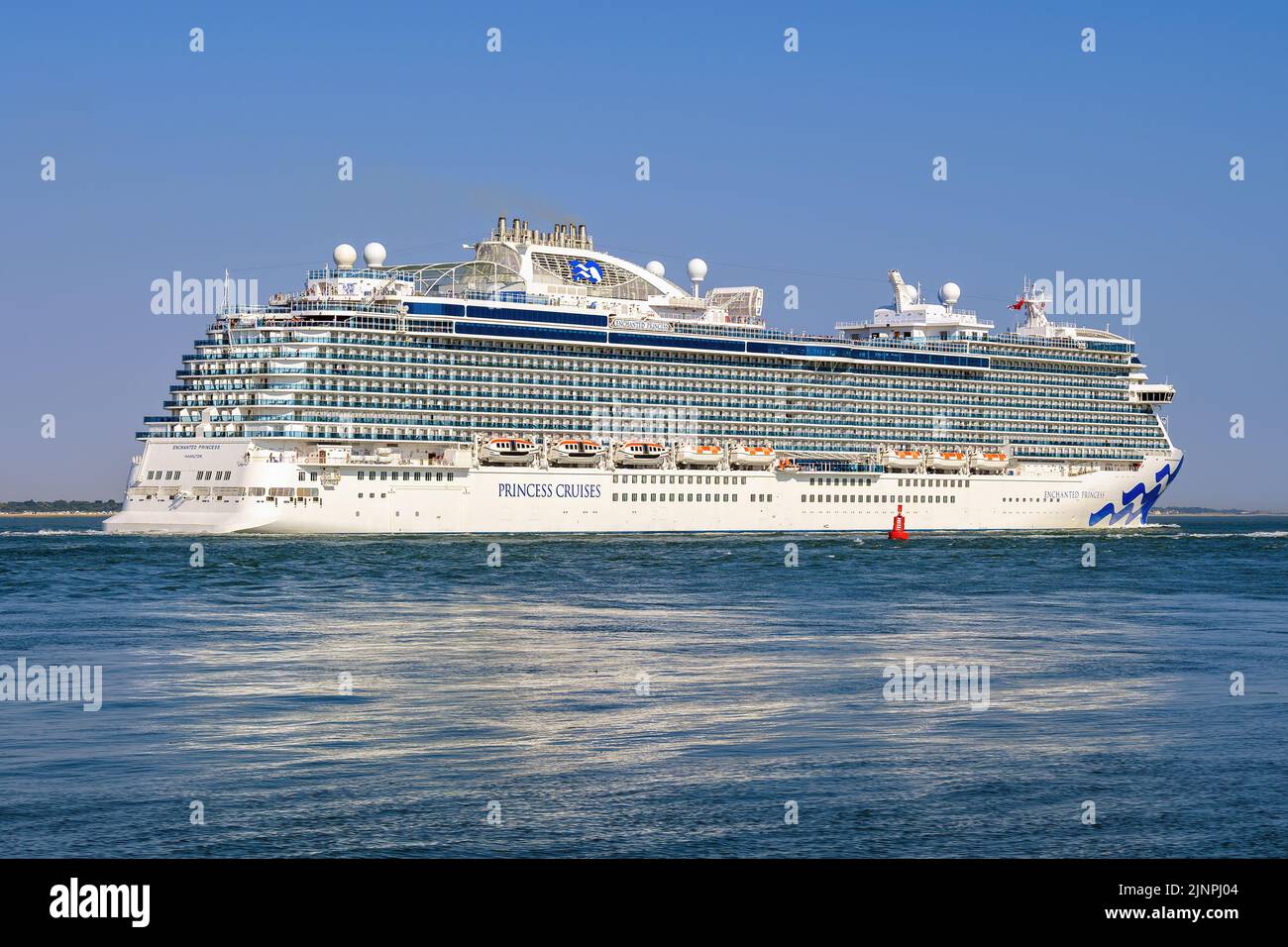 Enchanted Princess is a Royal class cruise ship operated by Princess ...