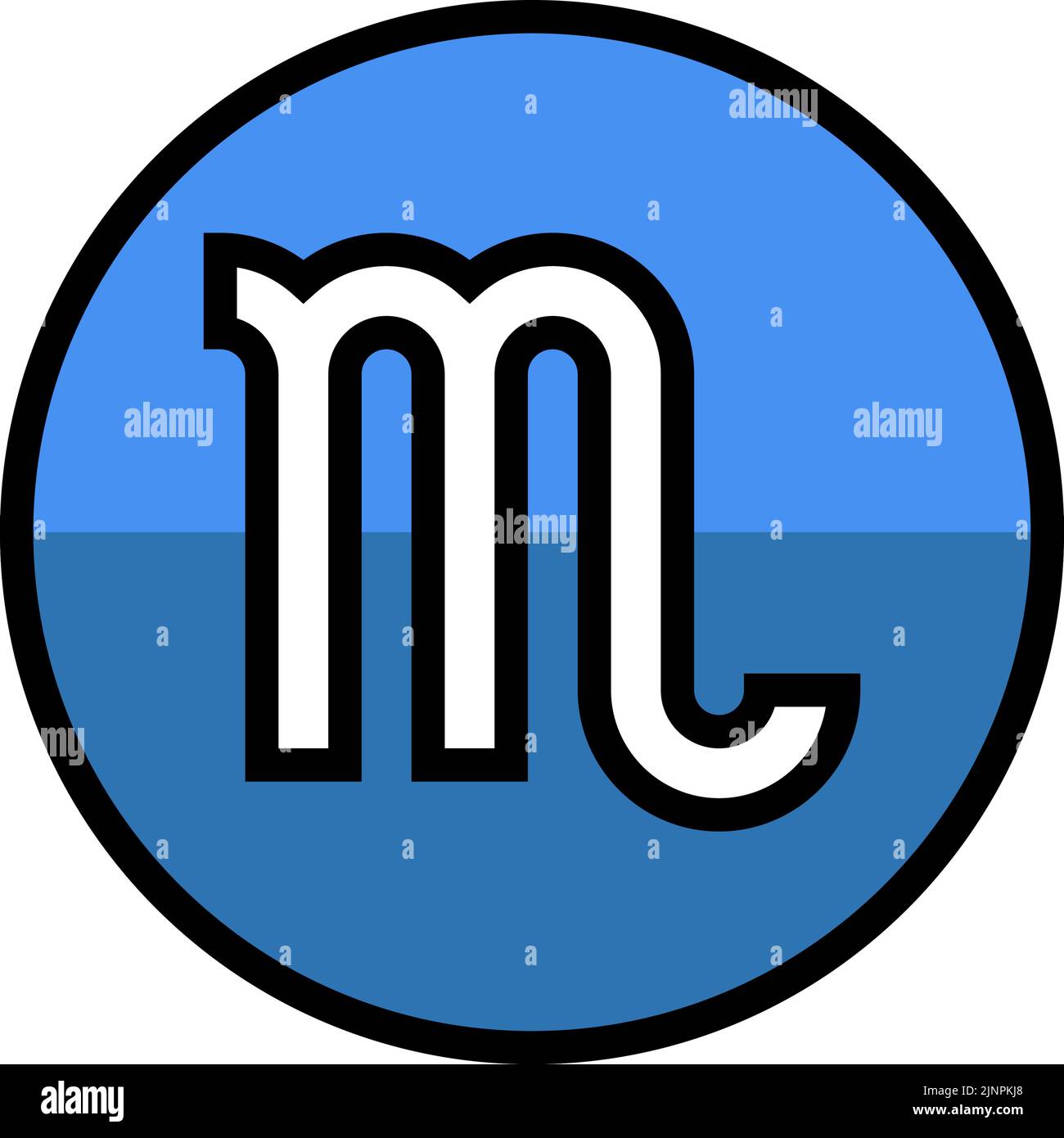 scorpio zodiac color icon vector illustration Stock Vector Image & Art ...