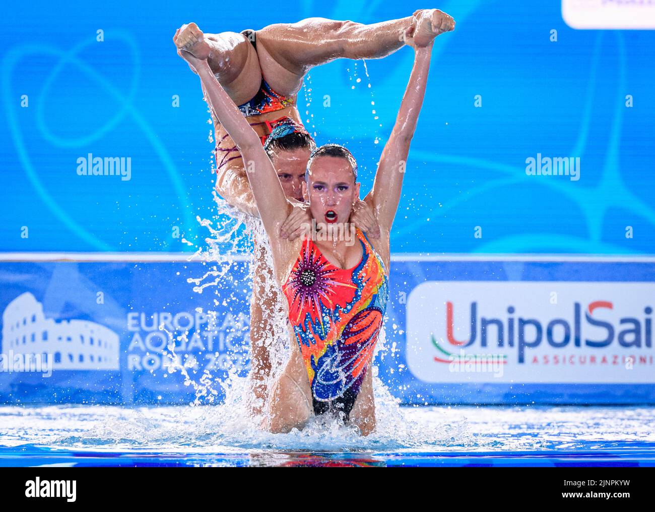Rome, Italy. 13th Aug, 2022. ISRISRAEL BOBRITSKY Shelly/DORF Maya ...