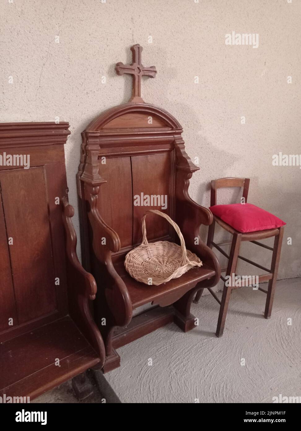 Chapelle Sainte Radegonde, Baudelière, Allier, France Stock Photo - Alamy