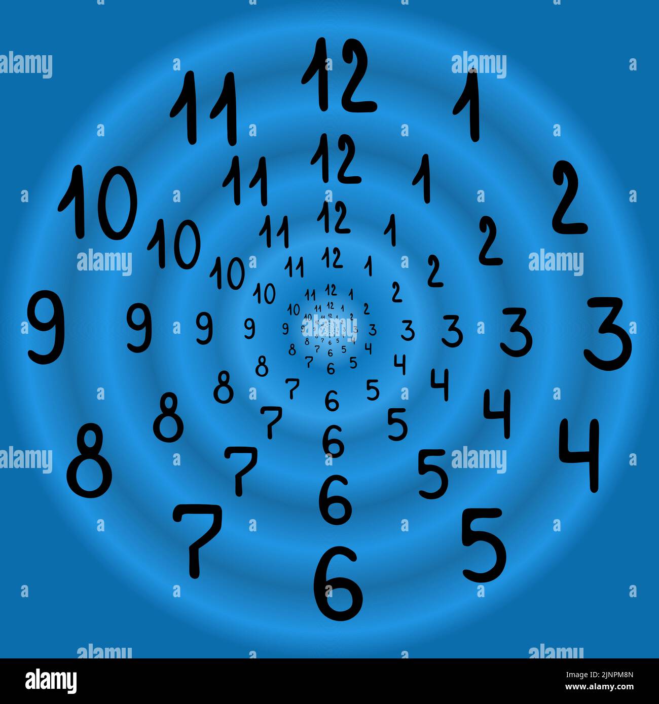 Going round in a circle Stock Vector Images - Alamy