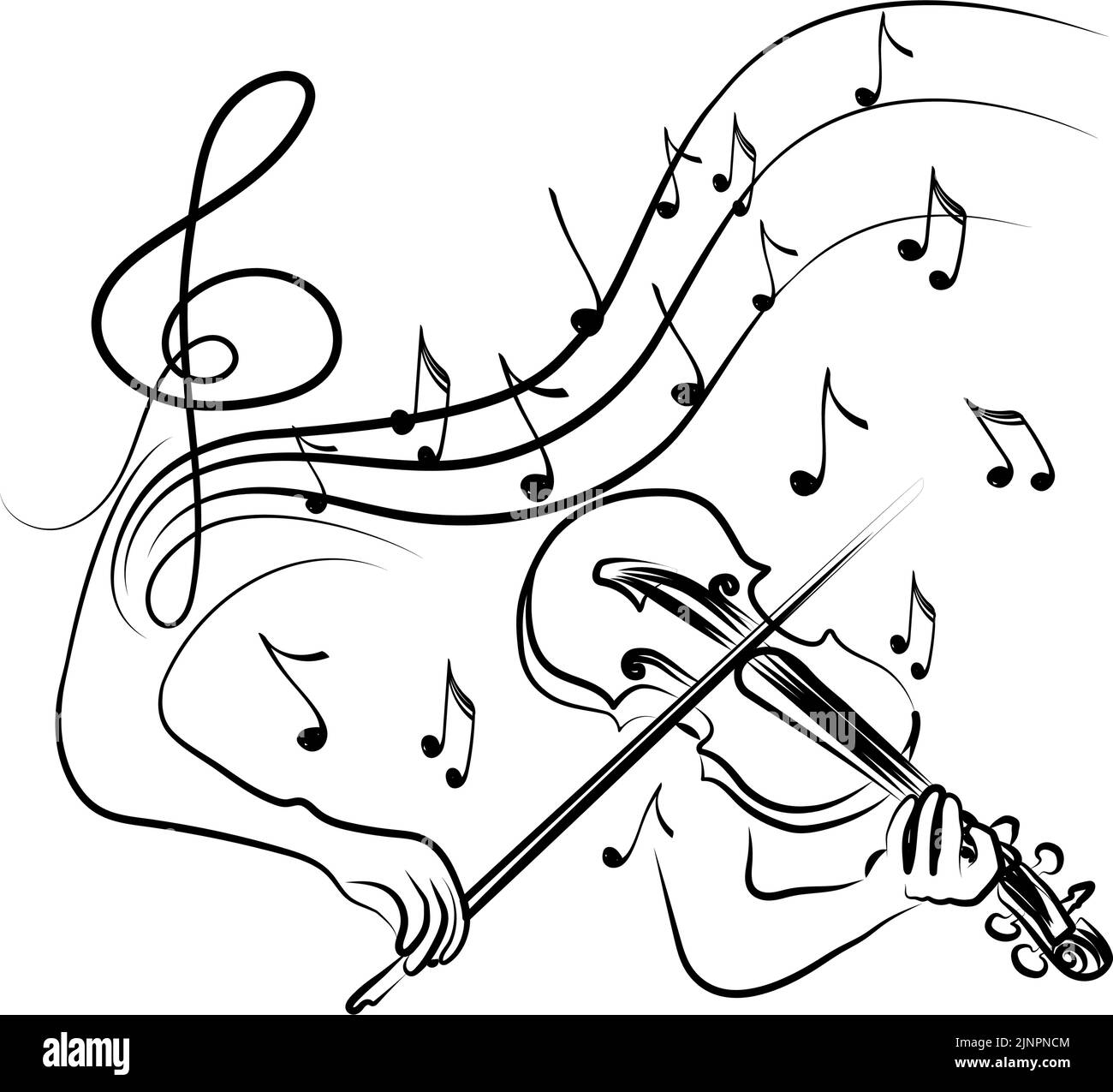 Music Inspired Drawings