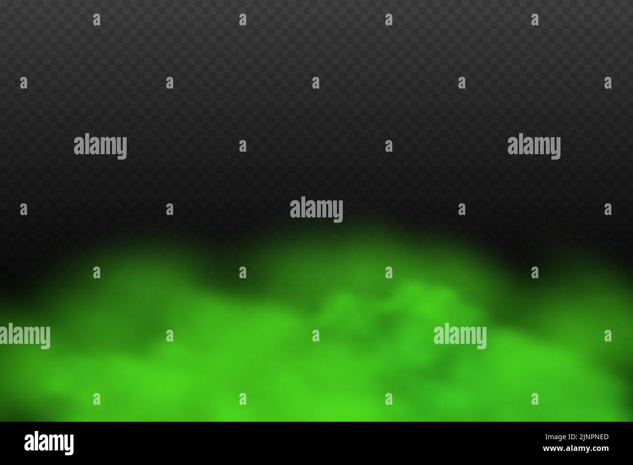 Realistic vector isolated on transparent background. Dust green ...