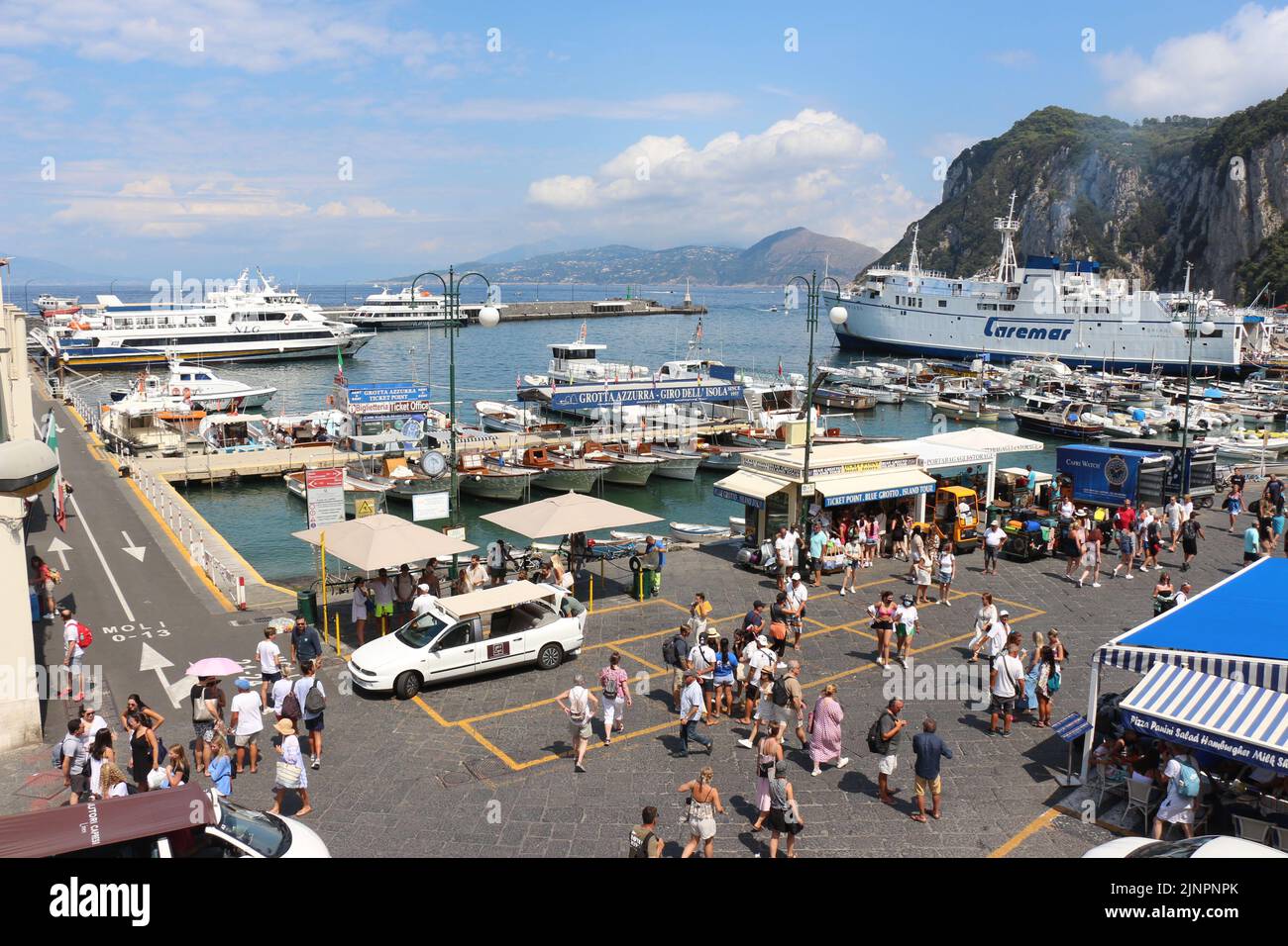 Porto di Marina Grande a Capri (Italia Stock Photo - Alamy