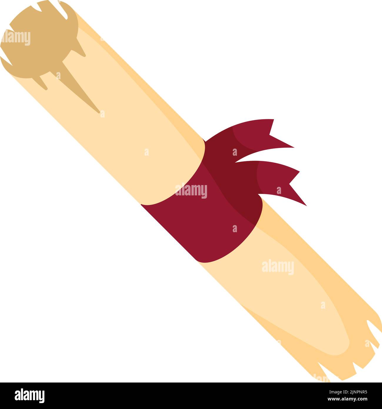 antique papyrus paper roll Stock Vector Image & Art - Alamy