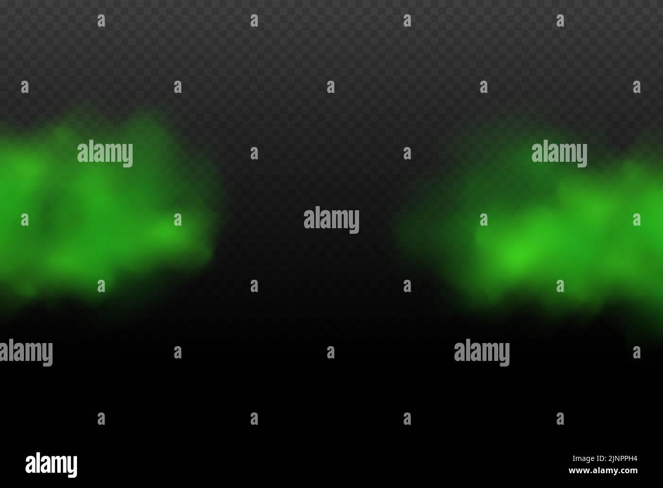 Realistic vector isolated on transparent background. Dust green ...