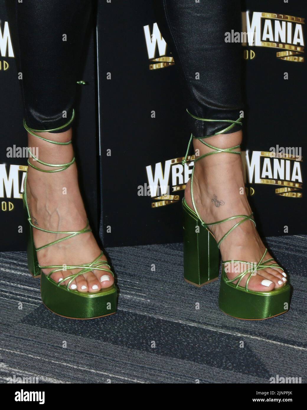LOS ANGELES - AUG 11: Raquel Rodriguez at the WrestleMania Launch Party ...
