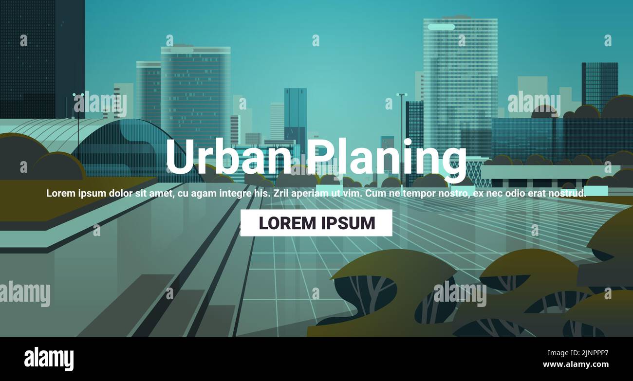 city buildings skyline modern architecture urban planning concept ...