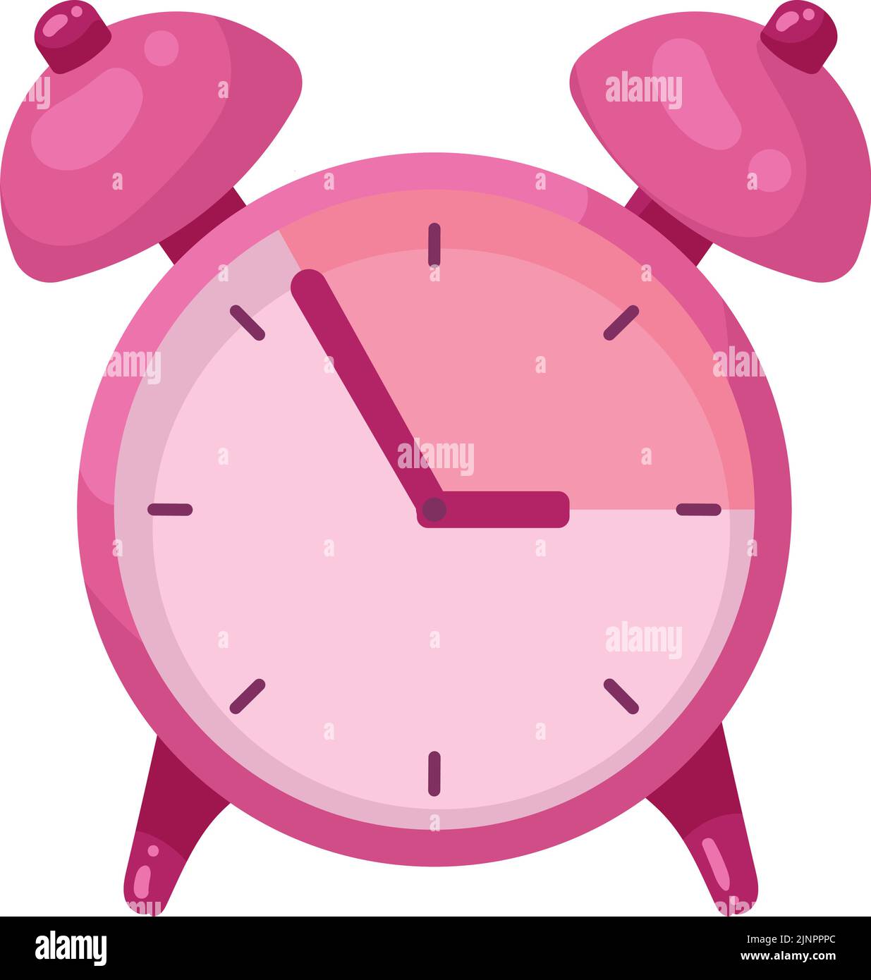 pink alarm clock Stock Vector Image & Art - Alamy