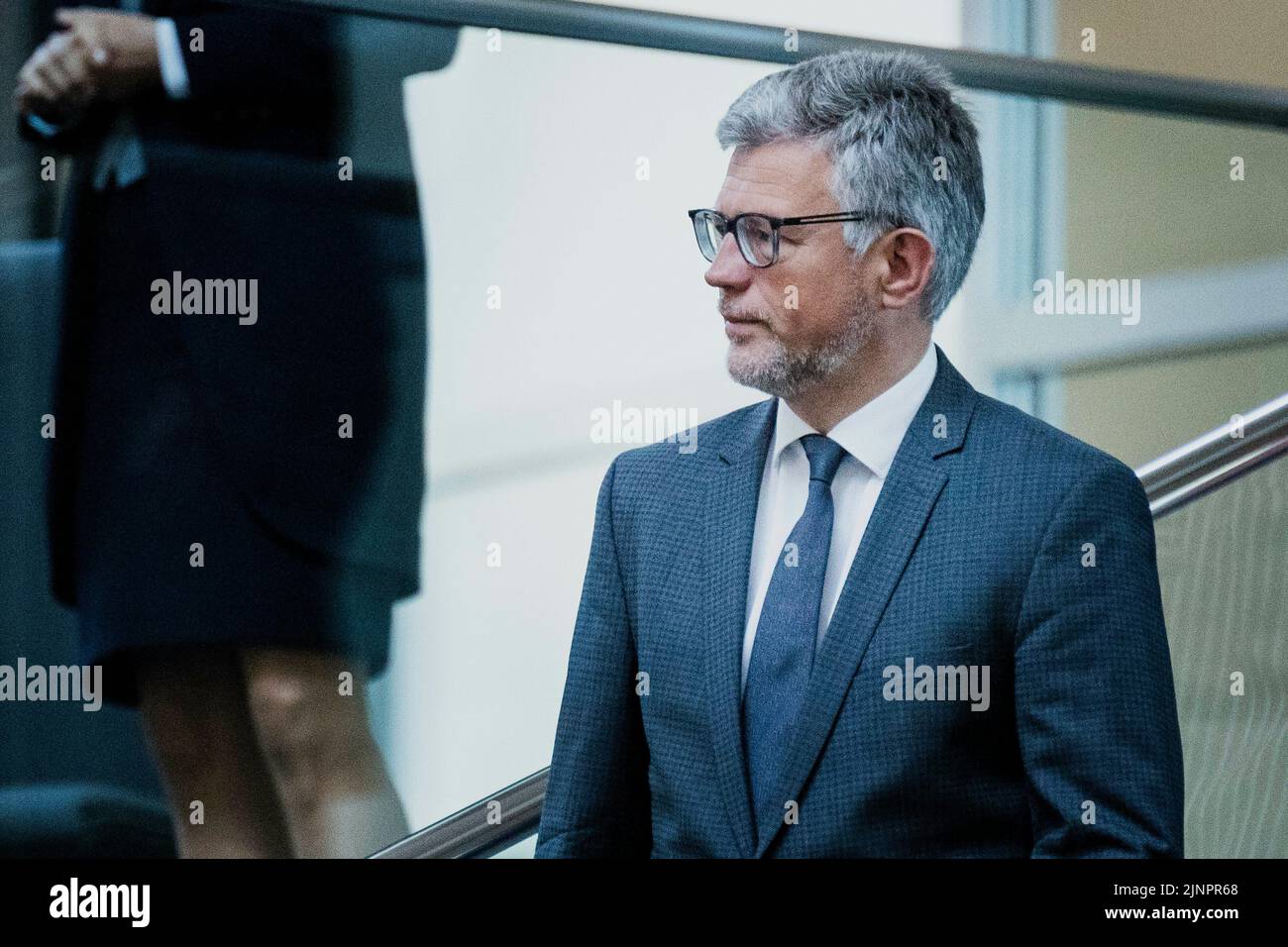 Andriy Melnyk, Ambassador of Ukraine in Germany, taken during the session of the German ...