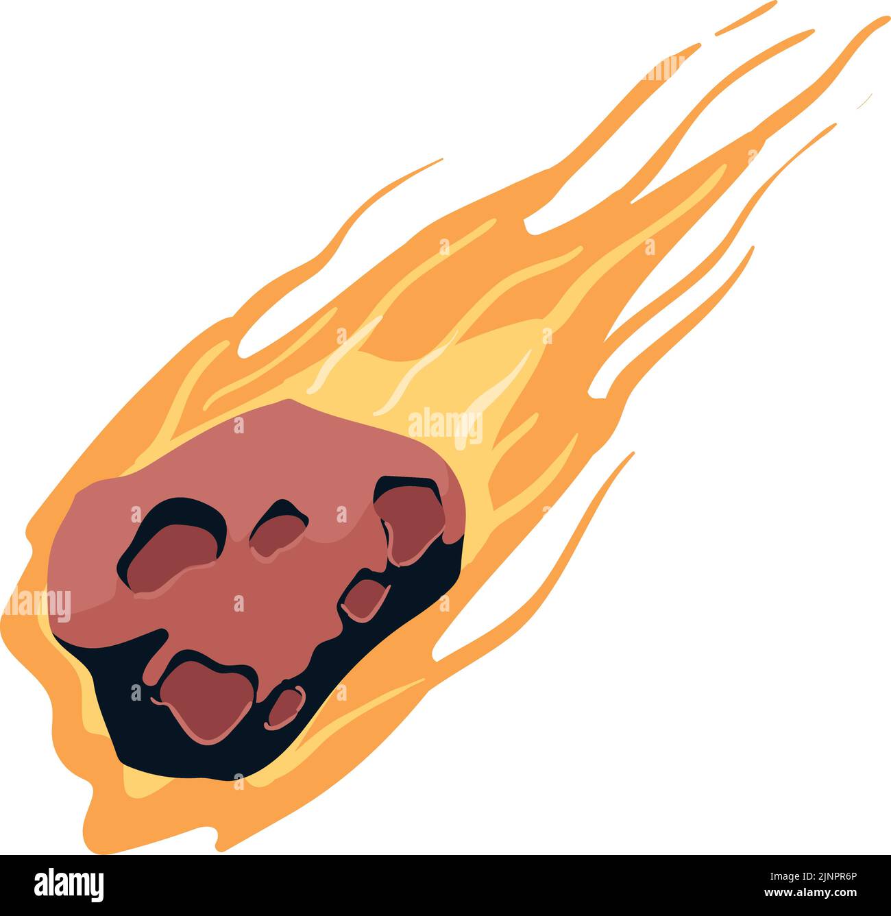 meteorite space outer retro Stock Vector Image & Art - Alamy