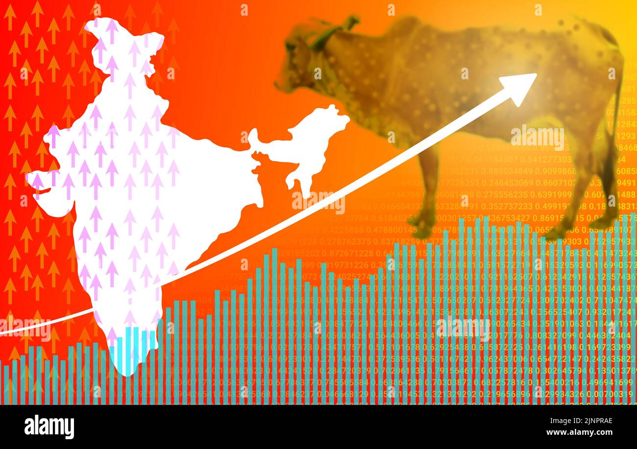 daily increasing lumpy virus case background with graphs, numbers and ...