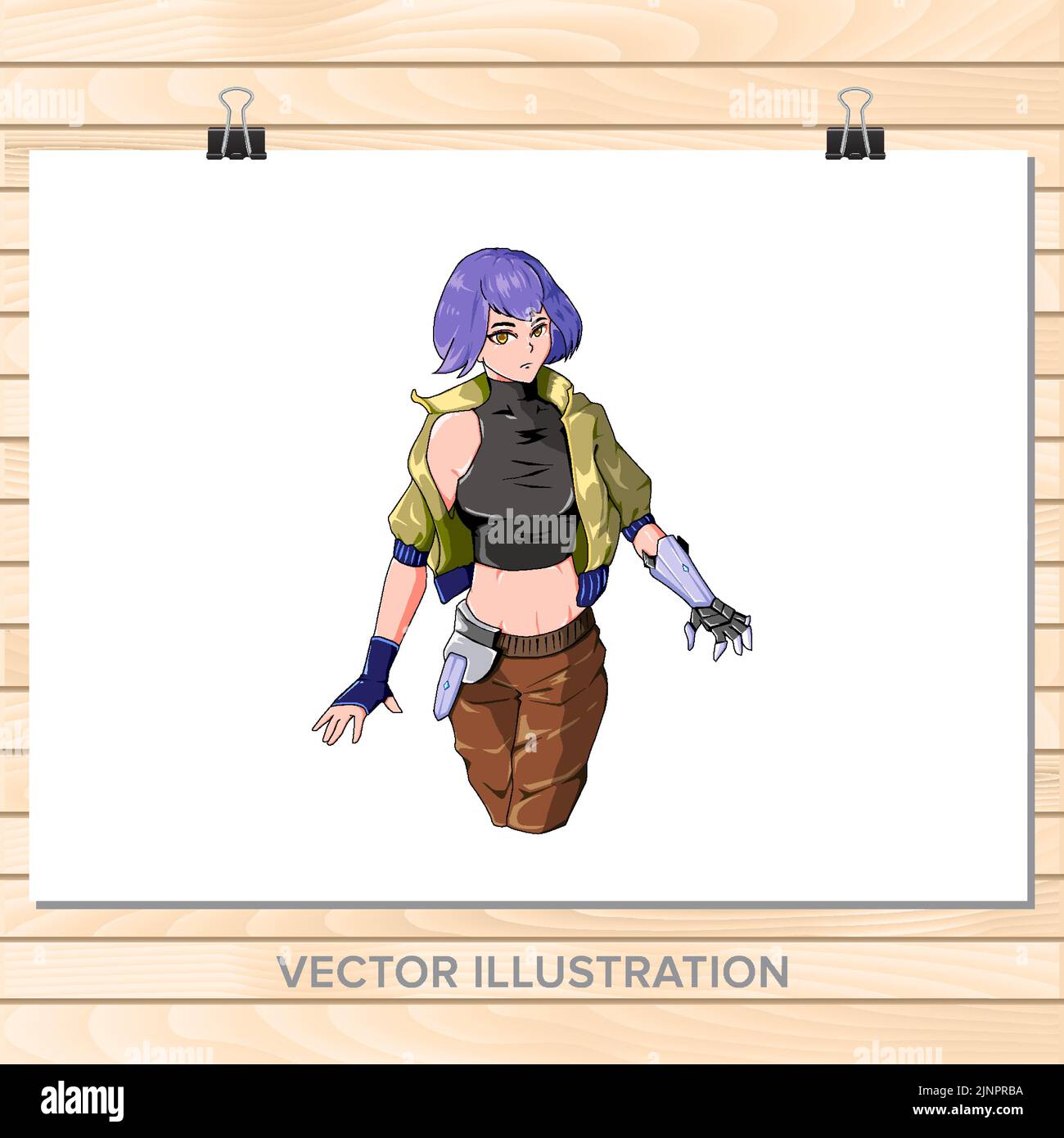 Animal manga logo hi-res stock photography and images - Alamy