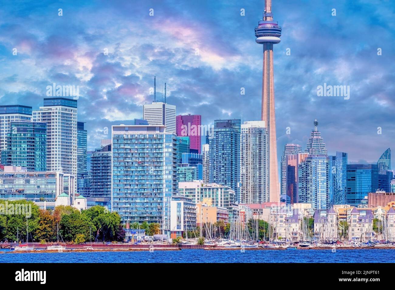 Toronto Urban Skyline, Canada Stock Photo - Alamy