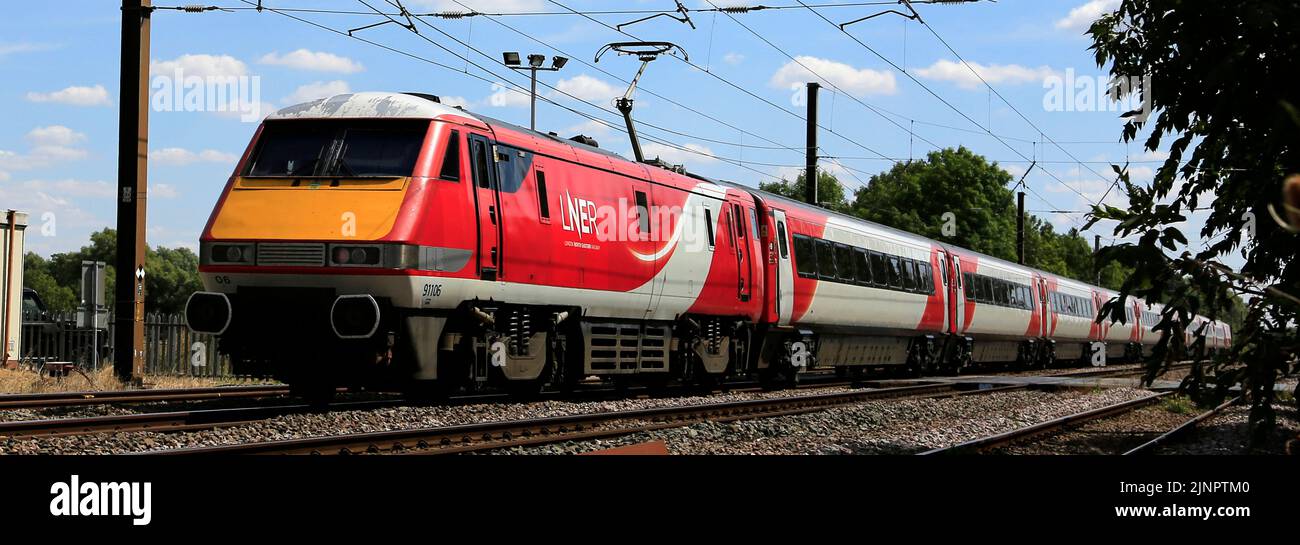 91106 LNER East Coast Main Line Railway, Newark on Trent ...
