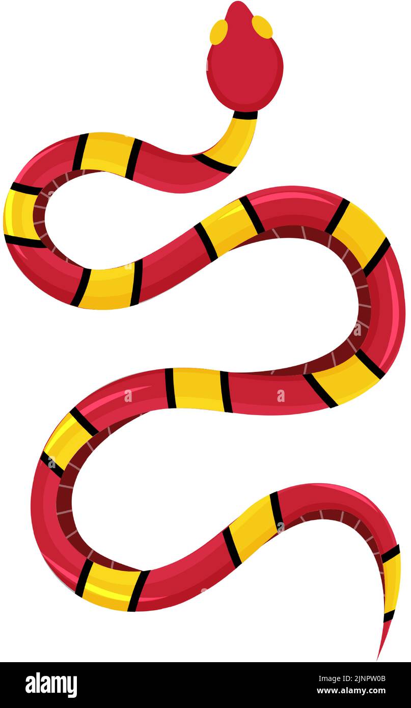 Eastern milk snake. Tropical toxic reptile. Dangerous exotic ...