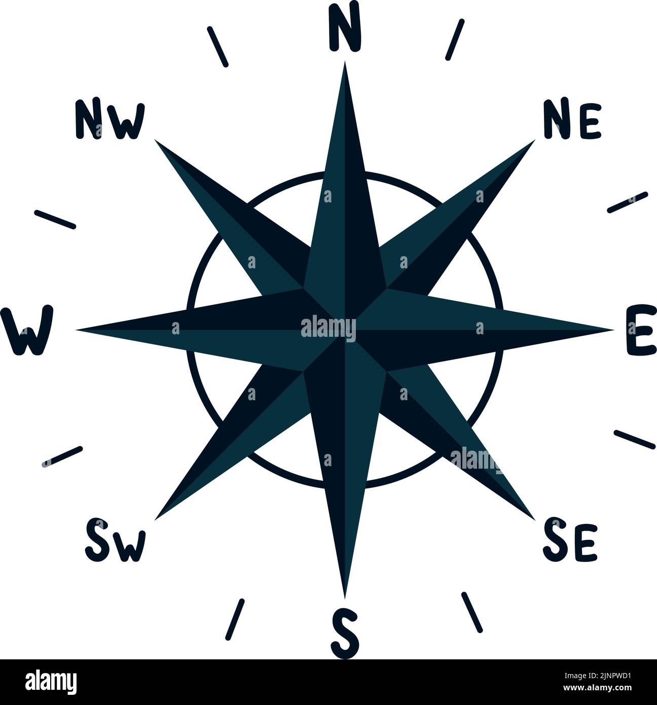 antique rose wind guide Stock Vector Image & Art - Alamy
