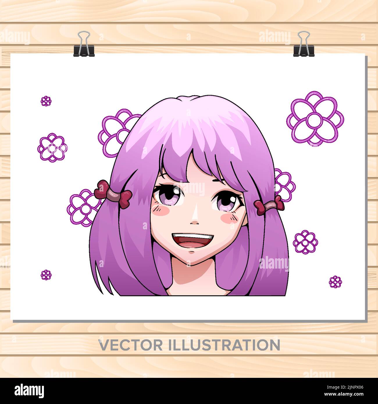 Animal manga logo hi-res stock photography and images - Alamy