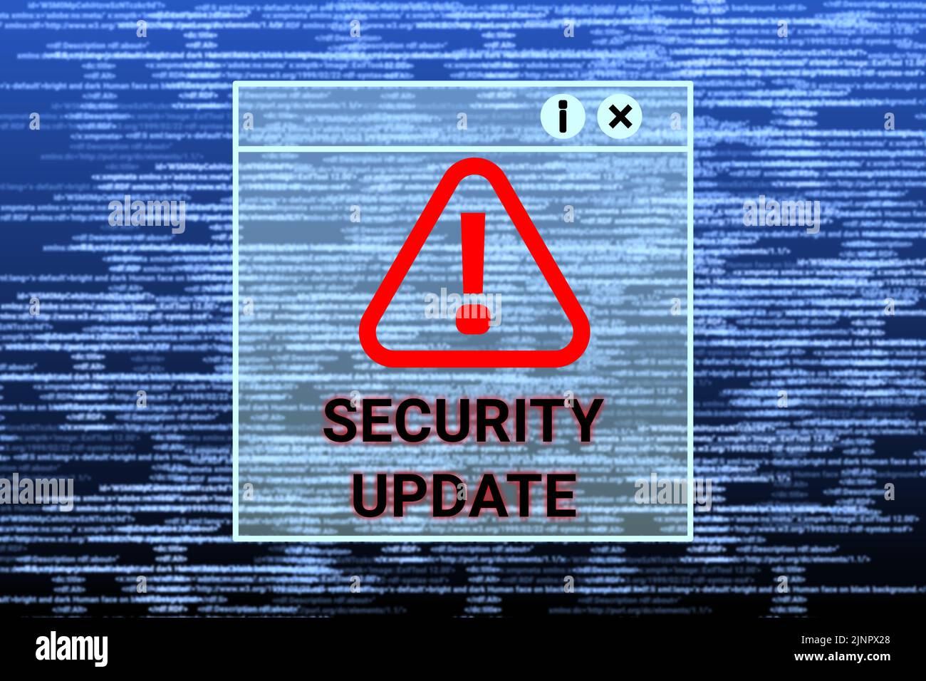 Cyber Crime Online Hacking Warning And Fraud Background With Blur Digital Code And Cyber Crime