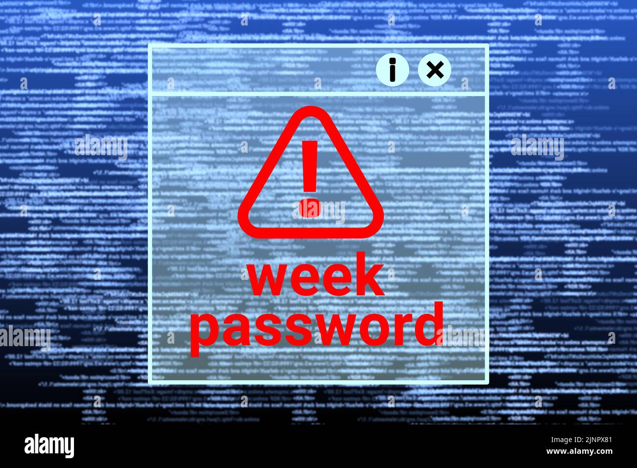 Cyber Crime Online Hacking Warning And Fraud Background With Blur