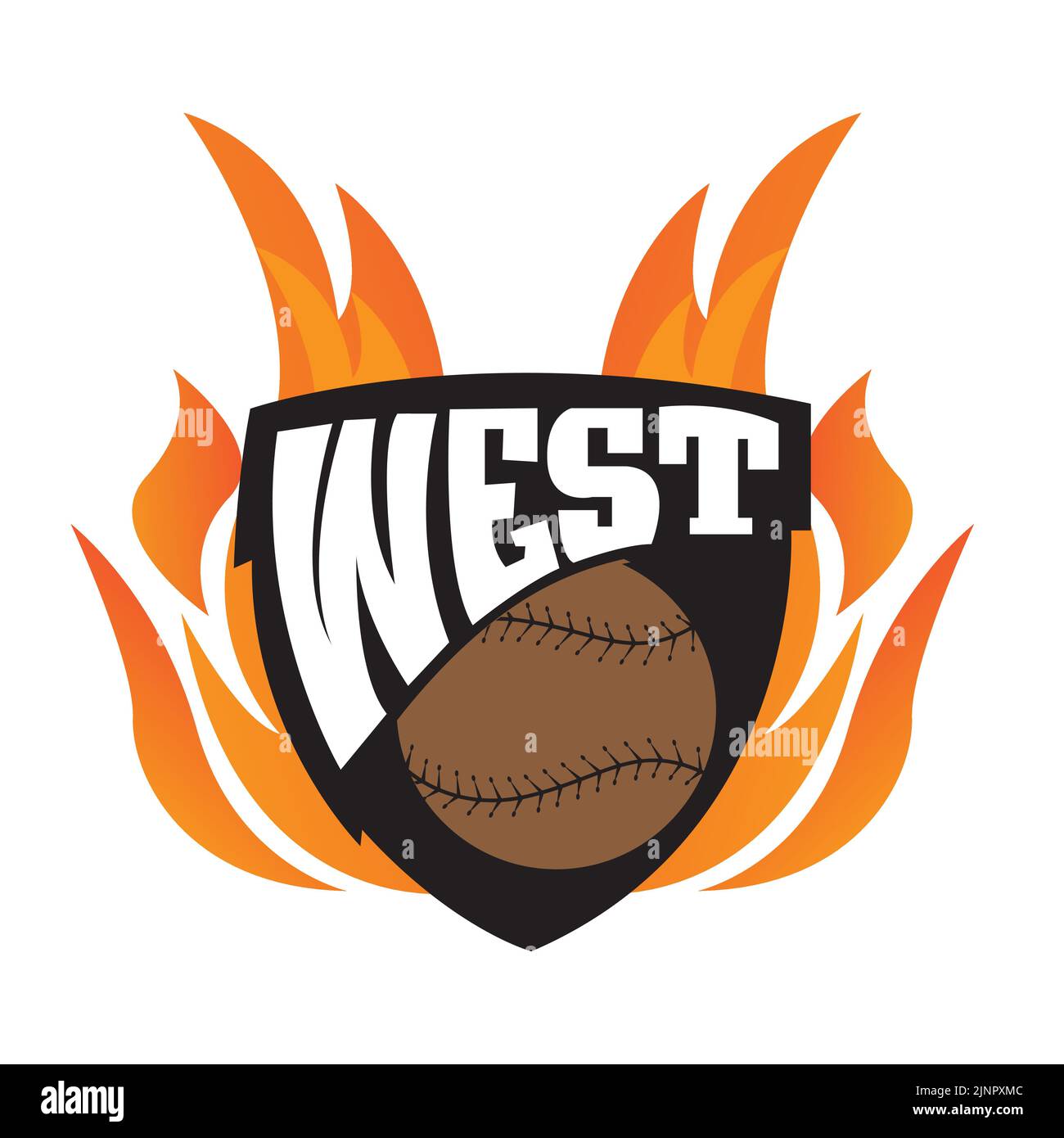 Baseball logo hi-res stock photography and images - Alamy