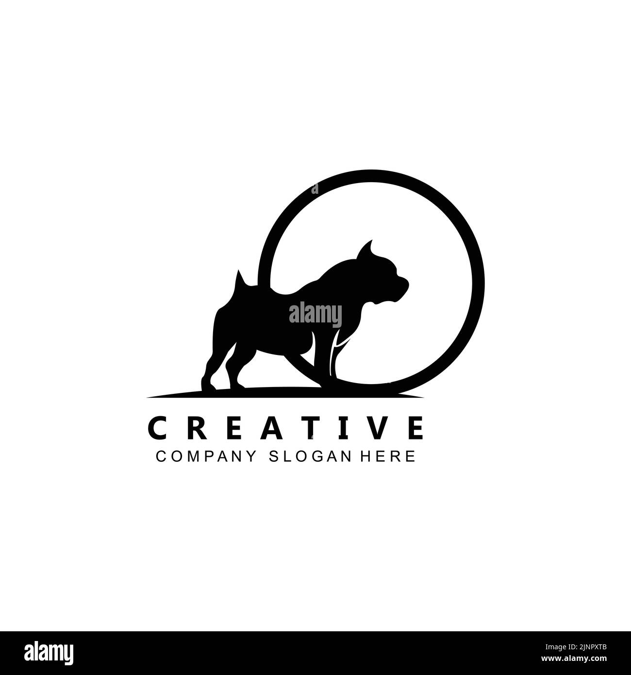 dog logo icon vector, loyal and cute animal, inspiration, template ...