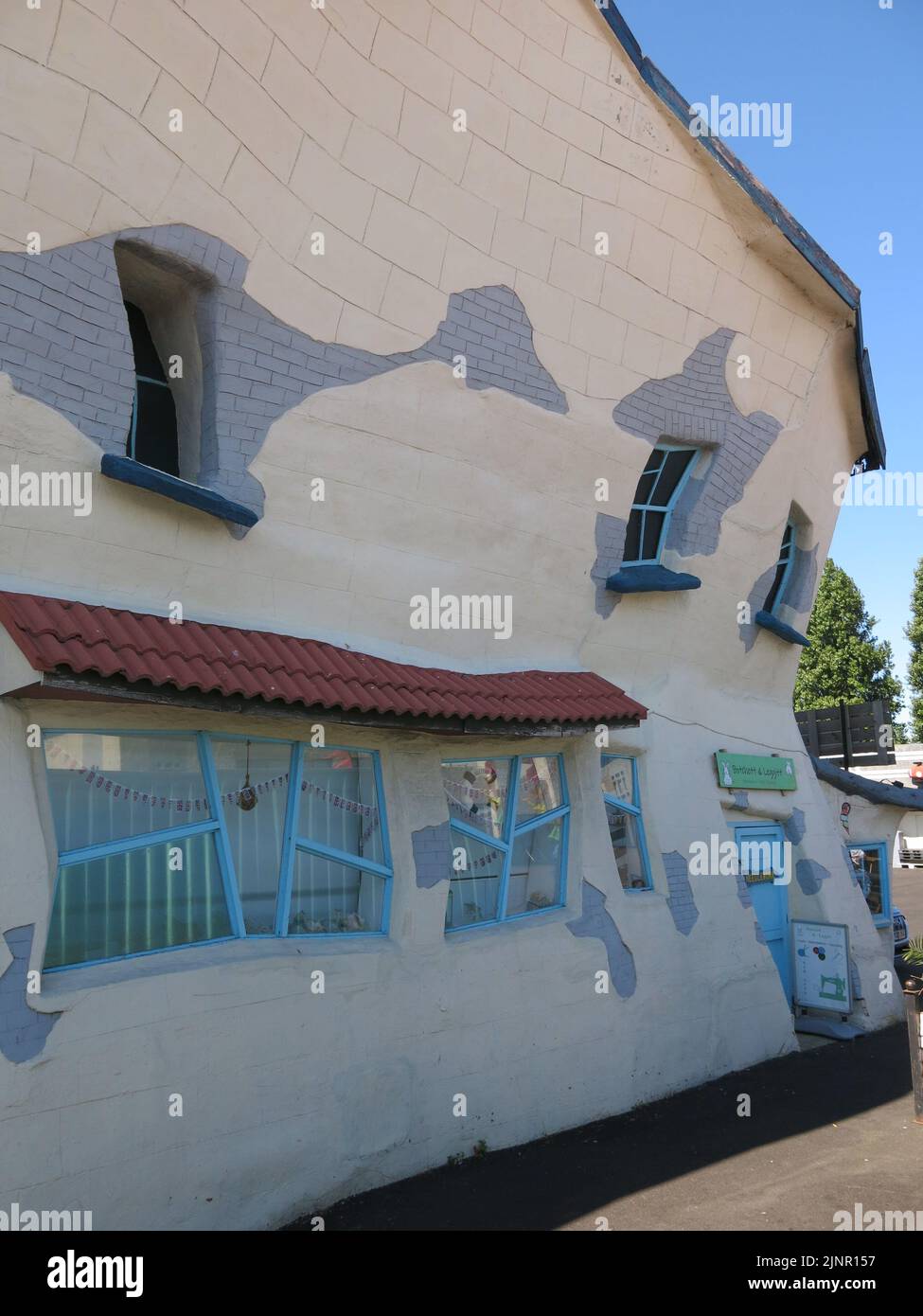 Felixstowe's 'Crazy House', a crooked building from the former ...