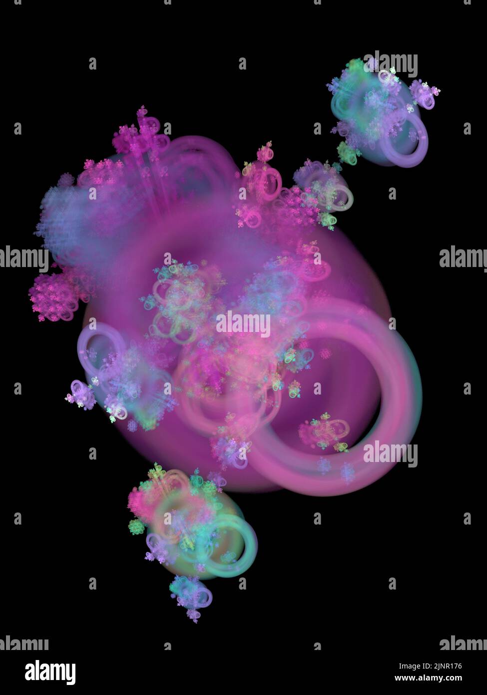 Paint Movement. Color Dream series. Composition of gradients and ...