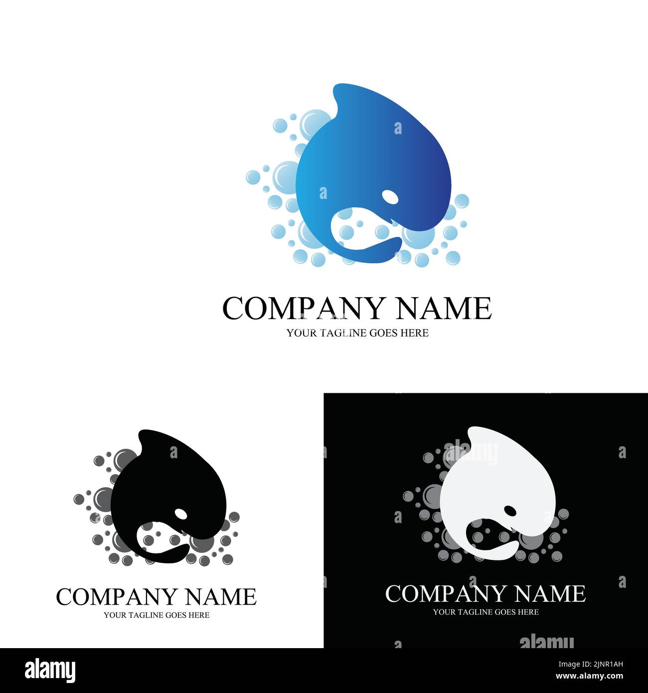 Deep sea dolphin cartoon Stock Vector Images - Alamy