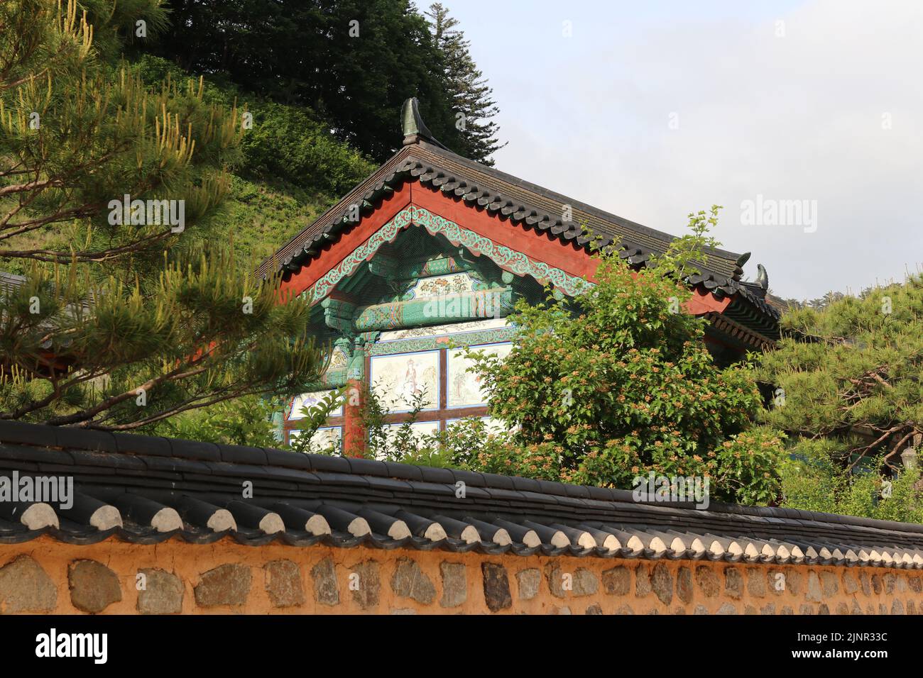 Woljeongsa in Gangwon-do, Korea Stock Photo - Alamy