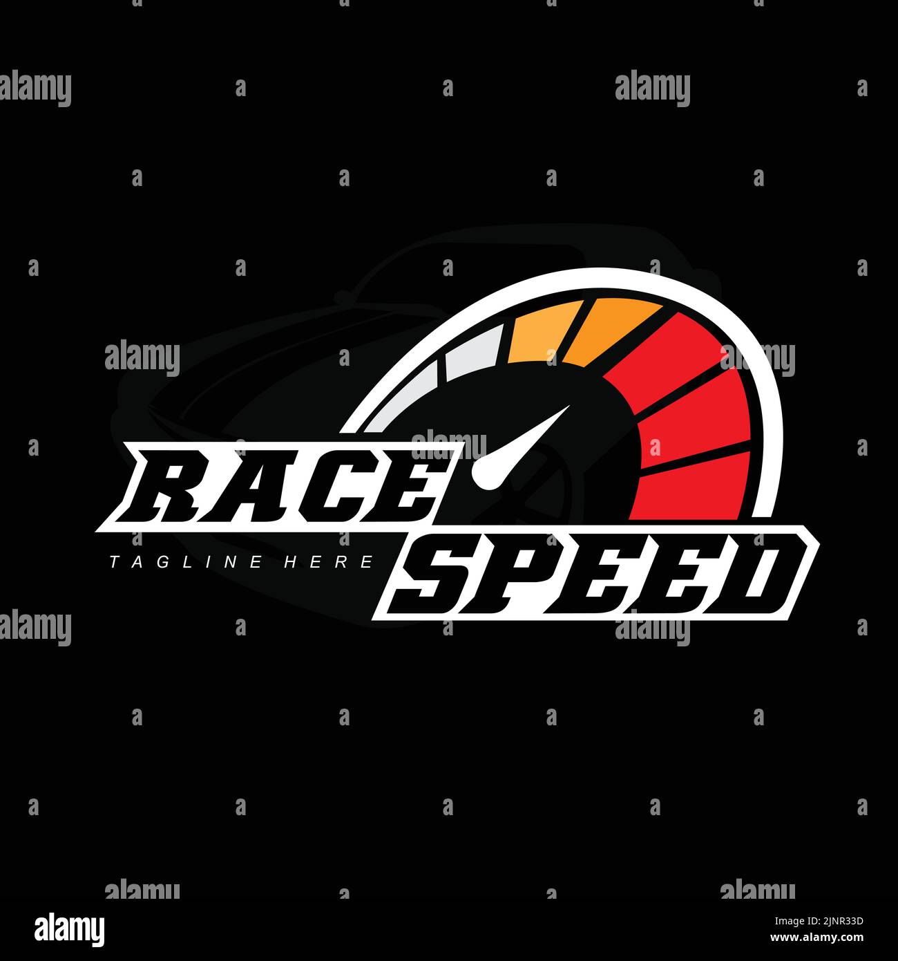 speedometer logo icon vector, vehicle speed design, design illustration ...