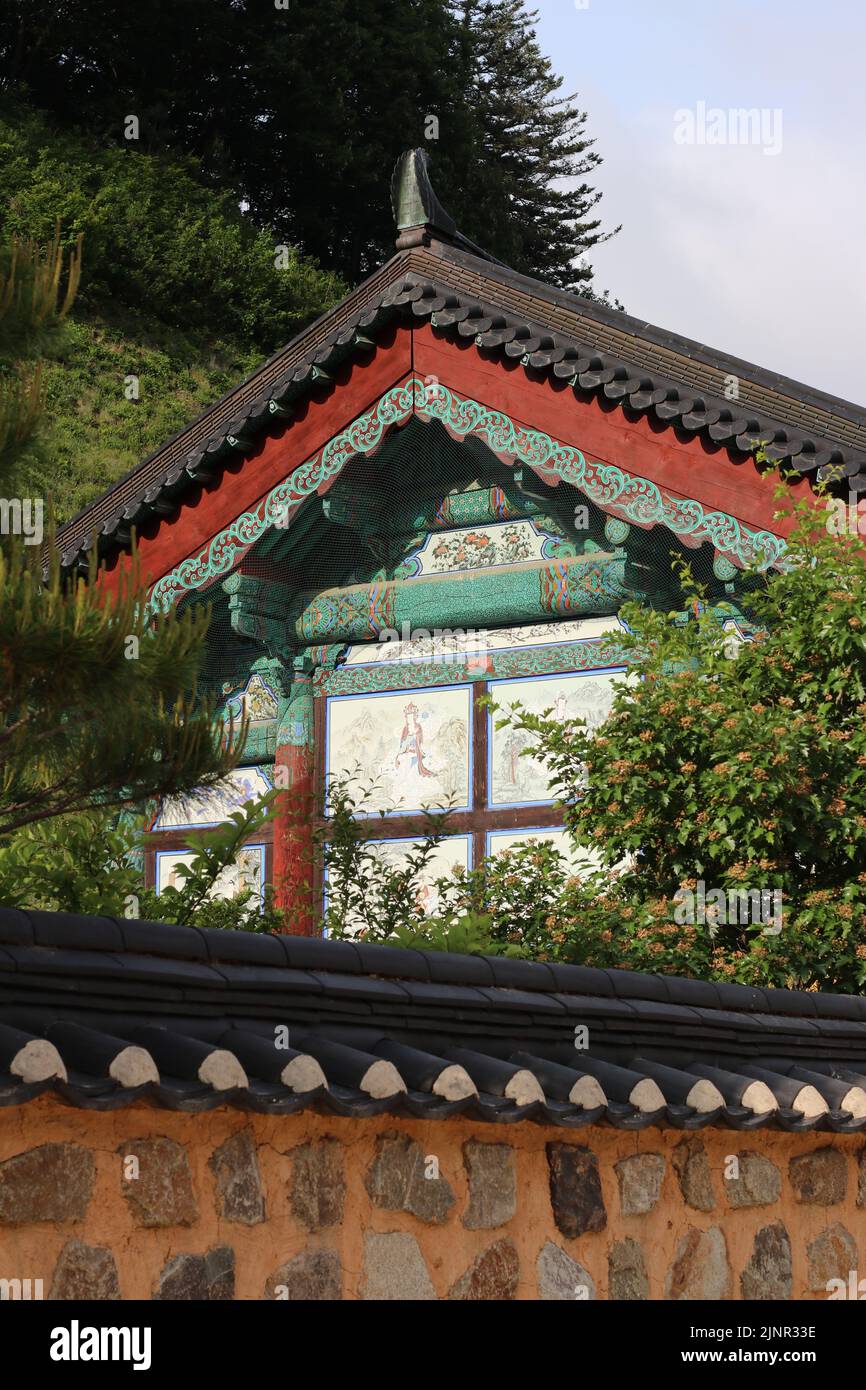 Woljeongsa in Gangwon-do, Korea Stock Photo - Alamy
