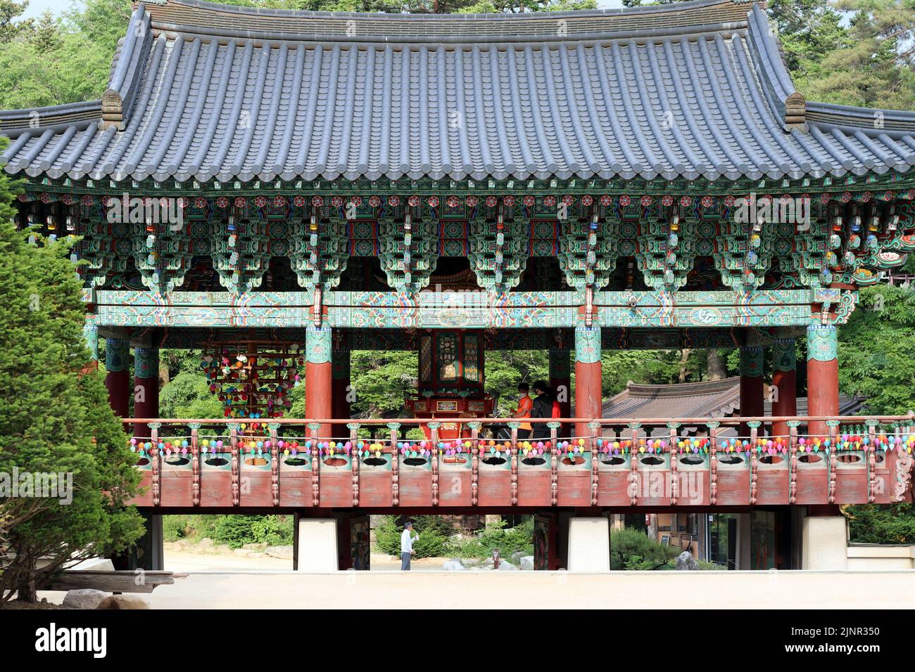 Woljeongsa in Gangwon-do, Korea Stock Photo - Alamy