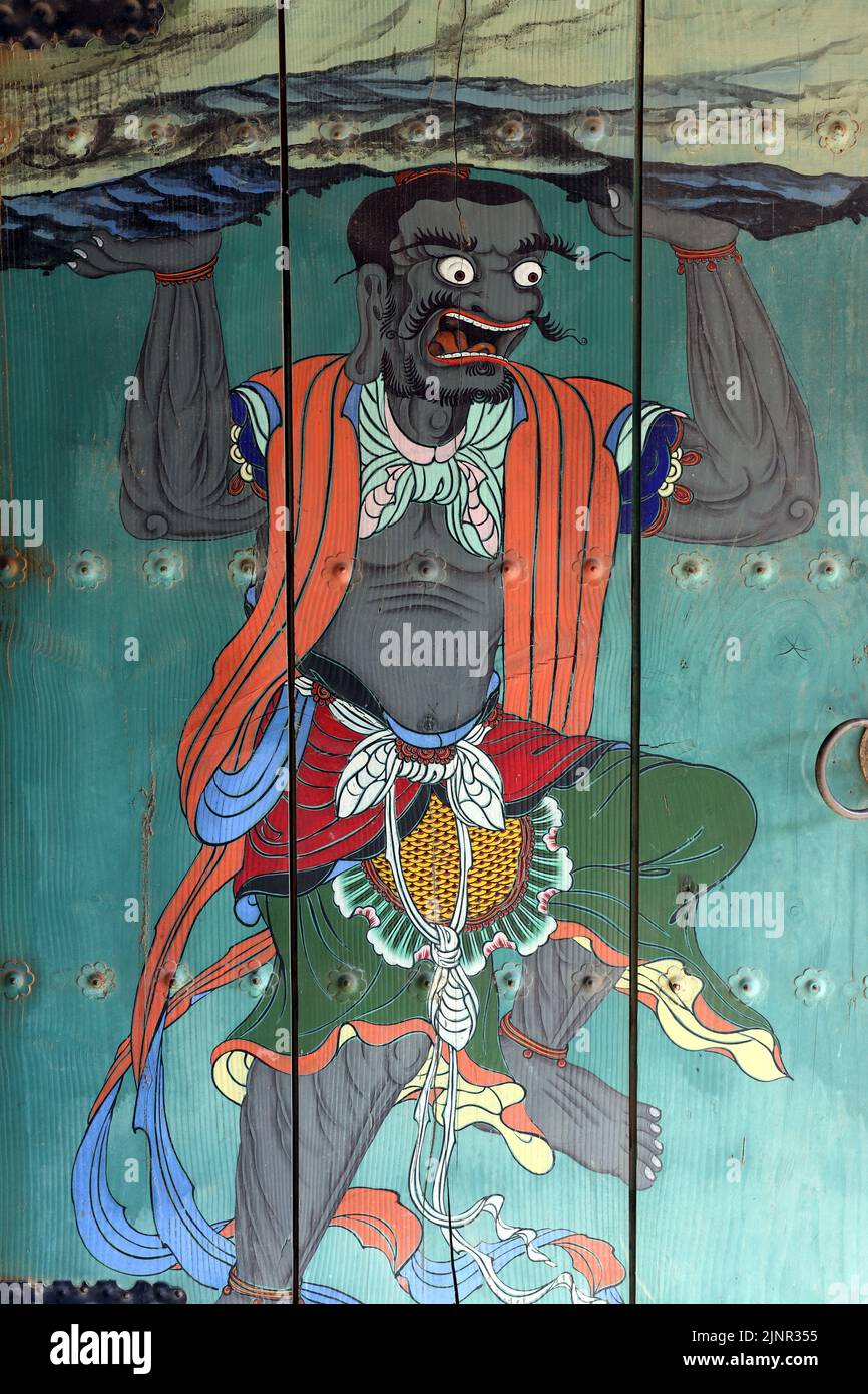 Woljeongsa in Gangwon-do, Korea Stock Photo - Alamy