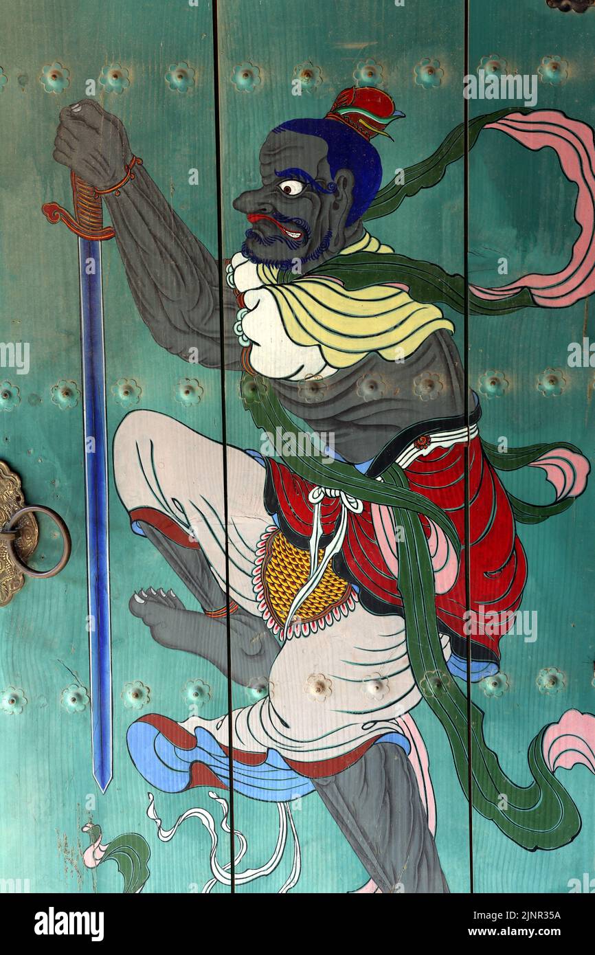 Woljeongsa in Gangwon-do, Korea Stock Photo - Alamy