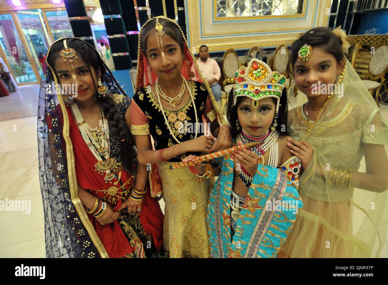 August 13, 2022, Karkar dooma, East Delhi, India: Hare Rama Hare ...