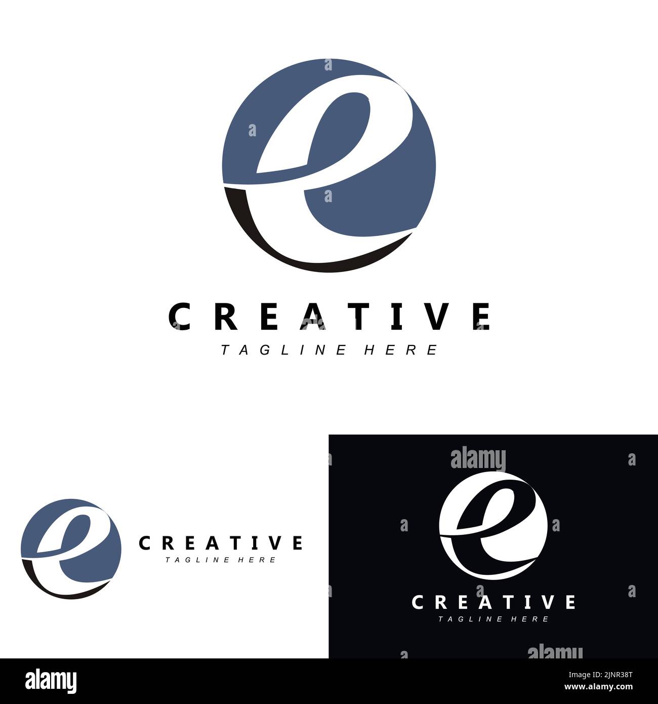 letter E logo vector with gradient color, icon concept Stock Vector ...