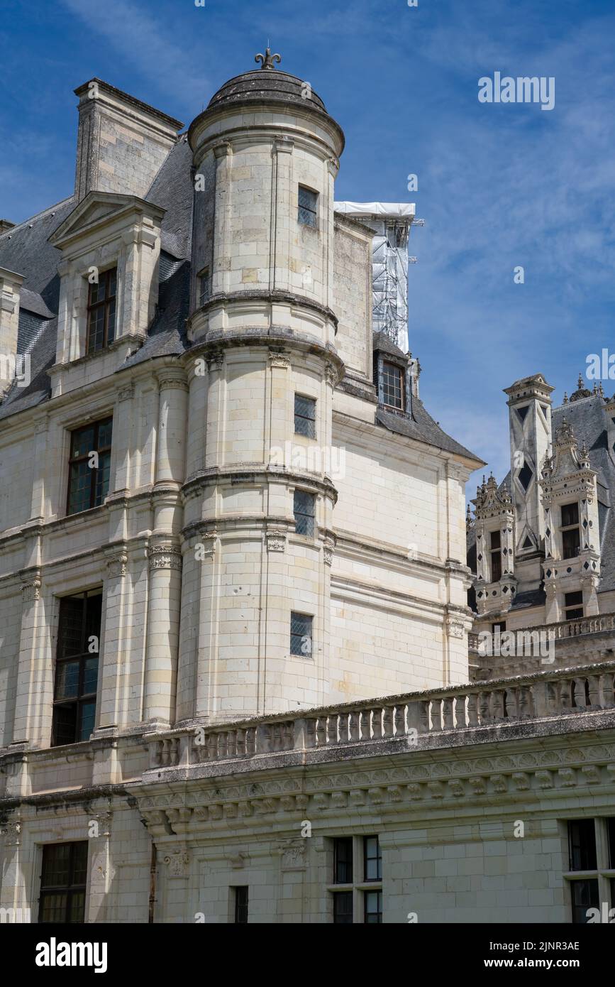 Chateua de Chombard, period French Renaissance architecture that blends ...