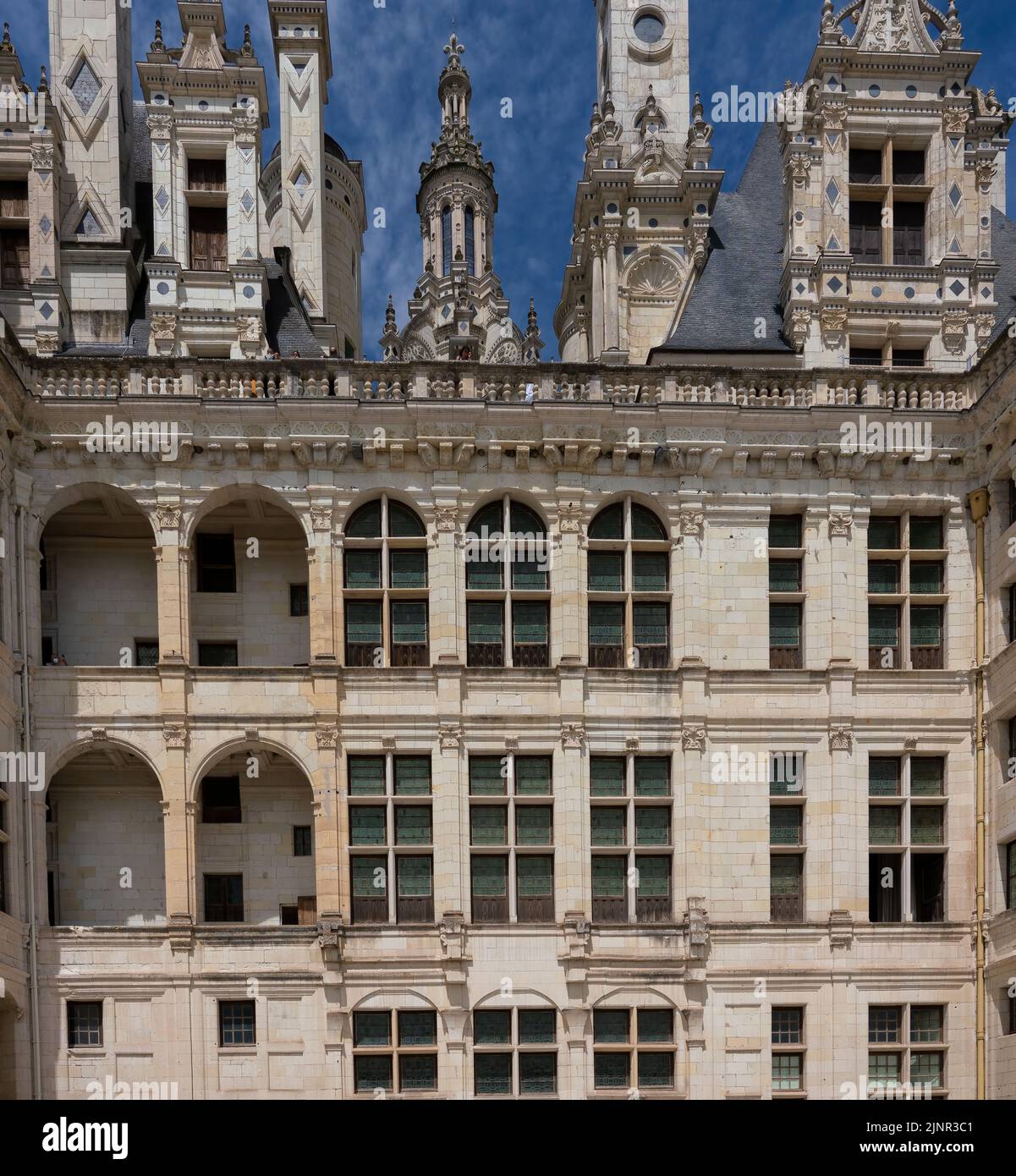 Chateua de Chombard, period French Renaissance architecture that blends ...