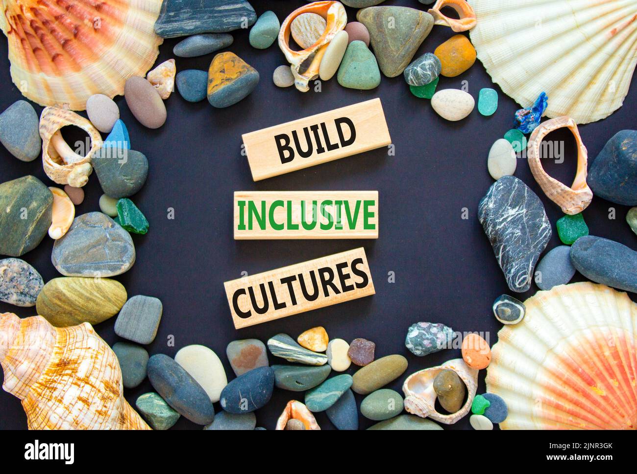 Build inclusive cultures symbol. Concept words Build inclusive cultures ...