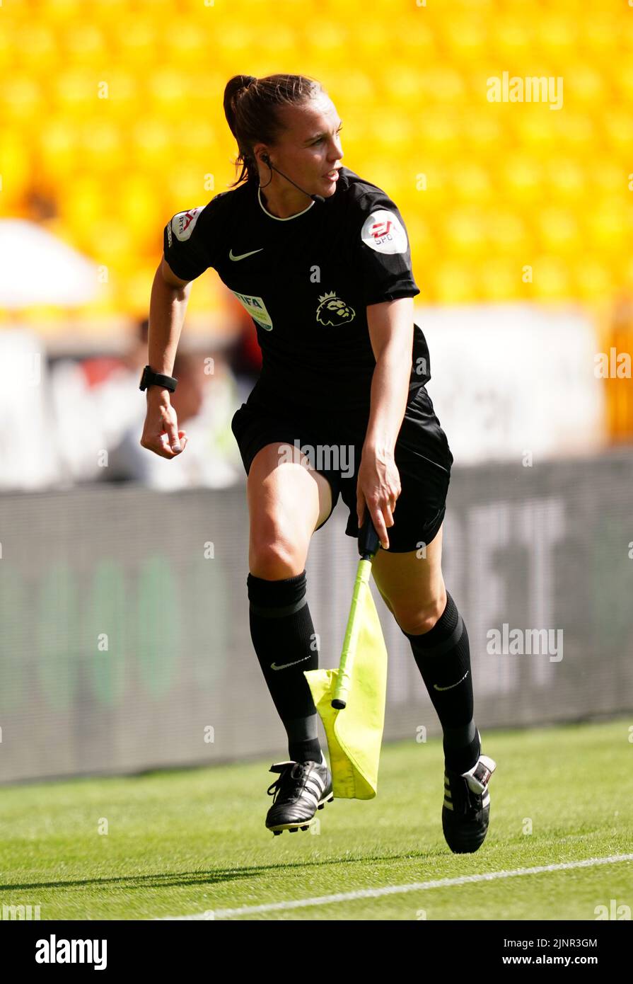 Linesperson Natalie Aspinall during the Premier League match at the ...