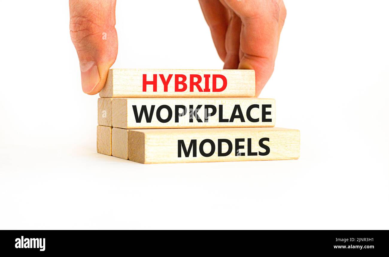 Hybrid workplace models hi-res stock photography and images - Alamy