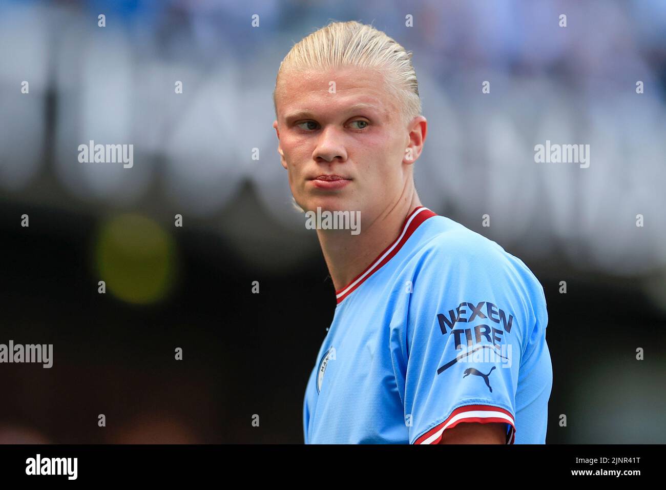 Erling Haaland #9 of Manchester City Stock Photo - Alamy