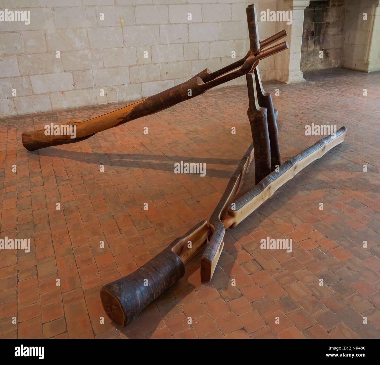 artwork inside Chateau de Chombard French Renaissance architecture ...