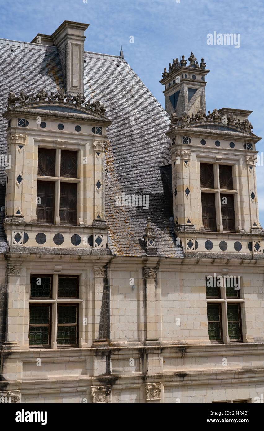 Chateau de Chombard, period French Renaissance architecture that blends ...