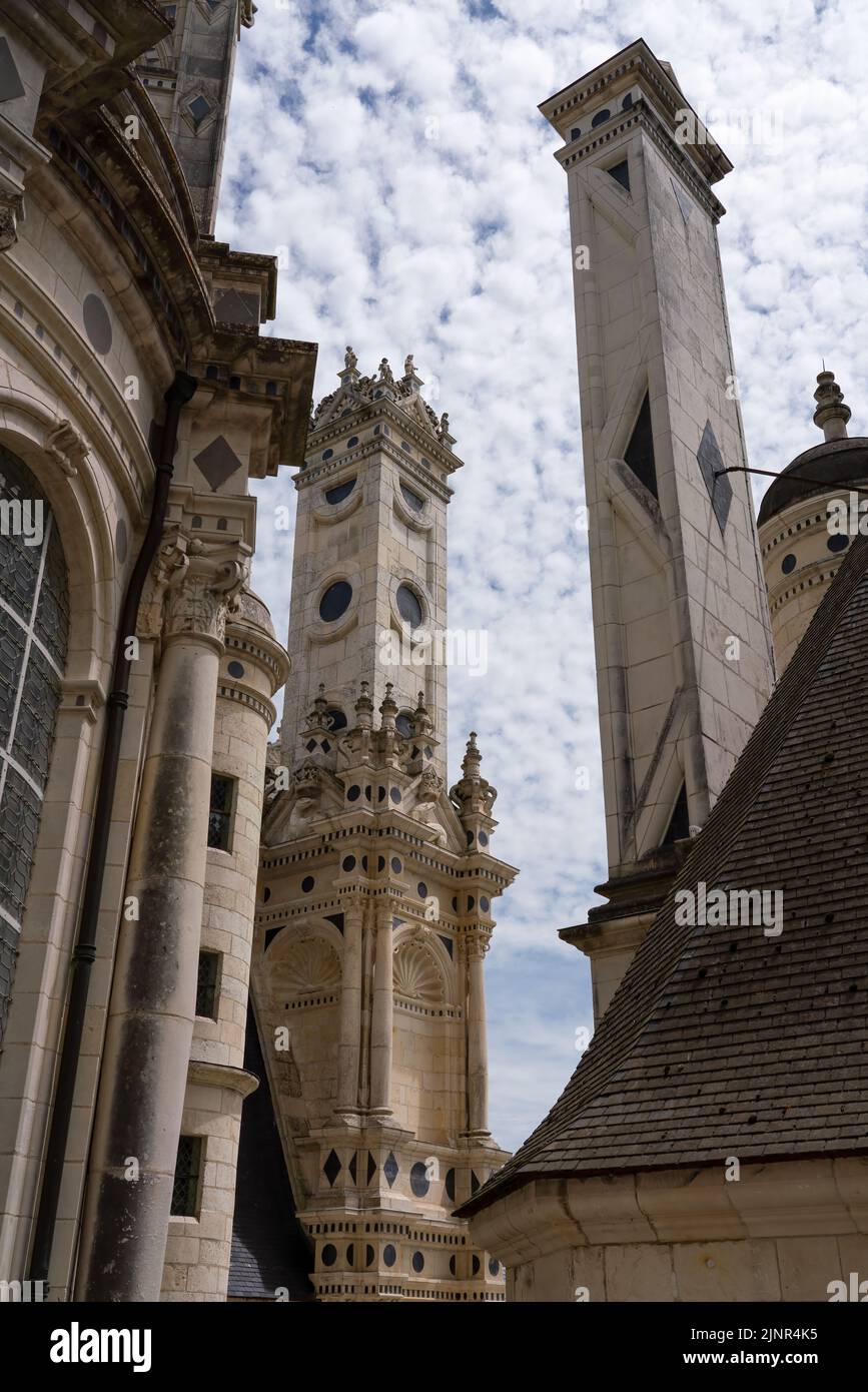 Chateau de Chombard, period French Renaissance architecture that blends ...