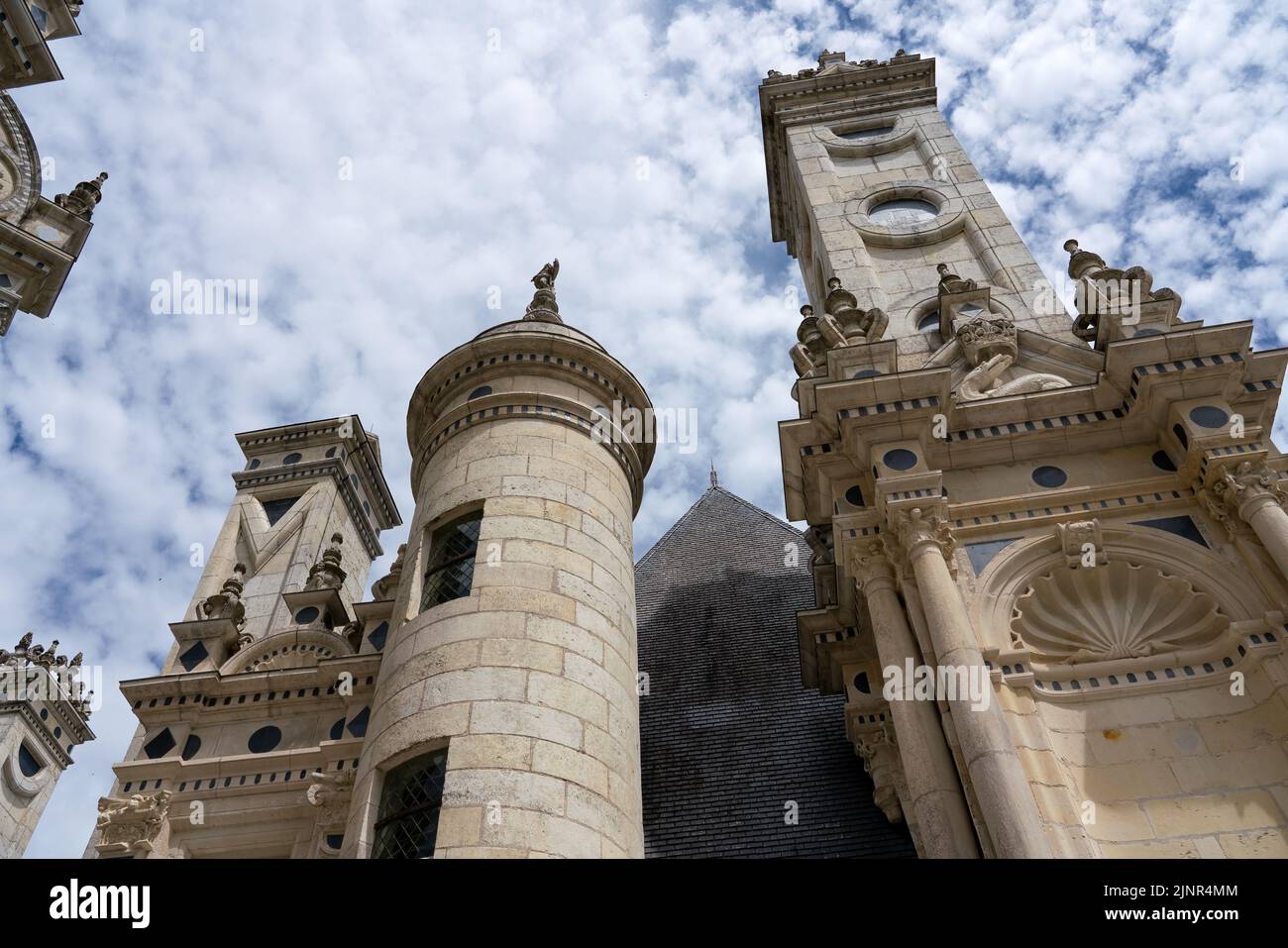 Chateau de Chombard, period French Renaissance architecture that blends ...
