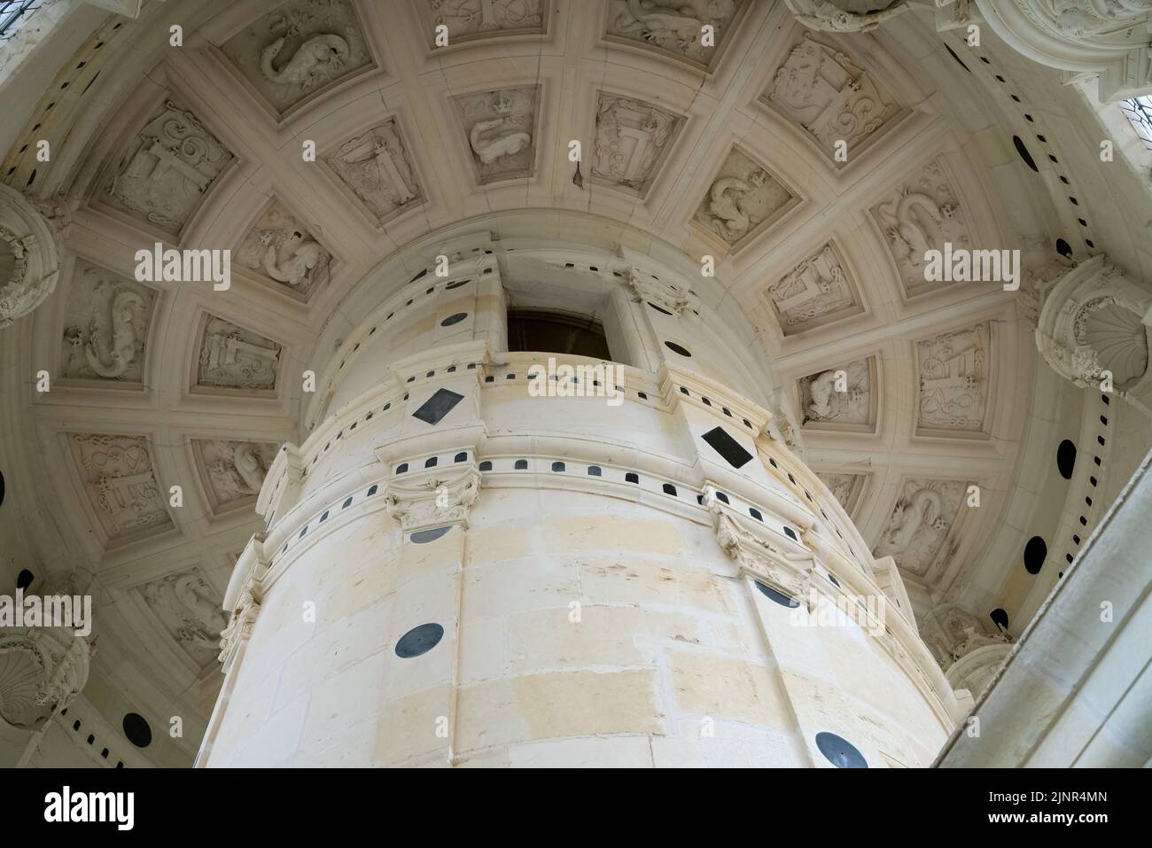 Chateau de Chombard, period French Renaissance architecture that blends ...