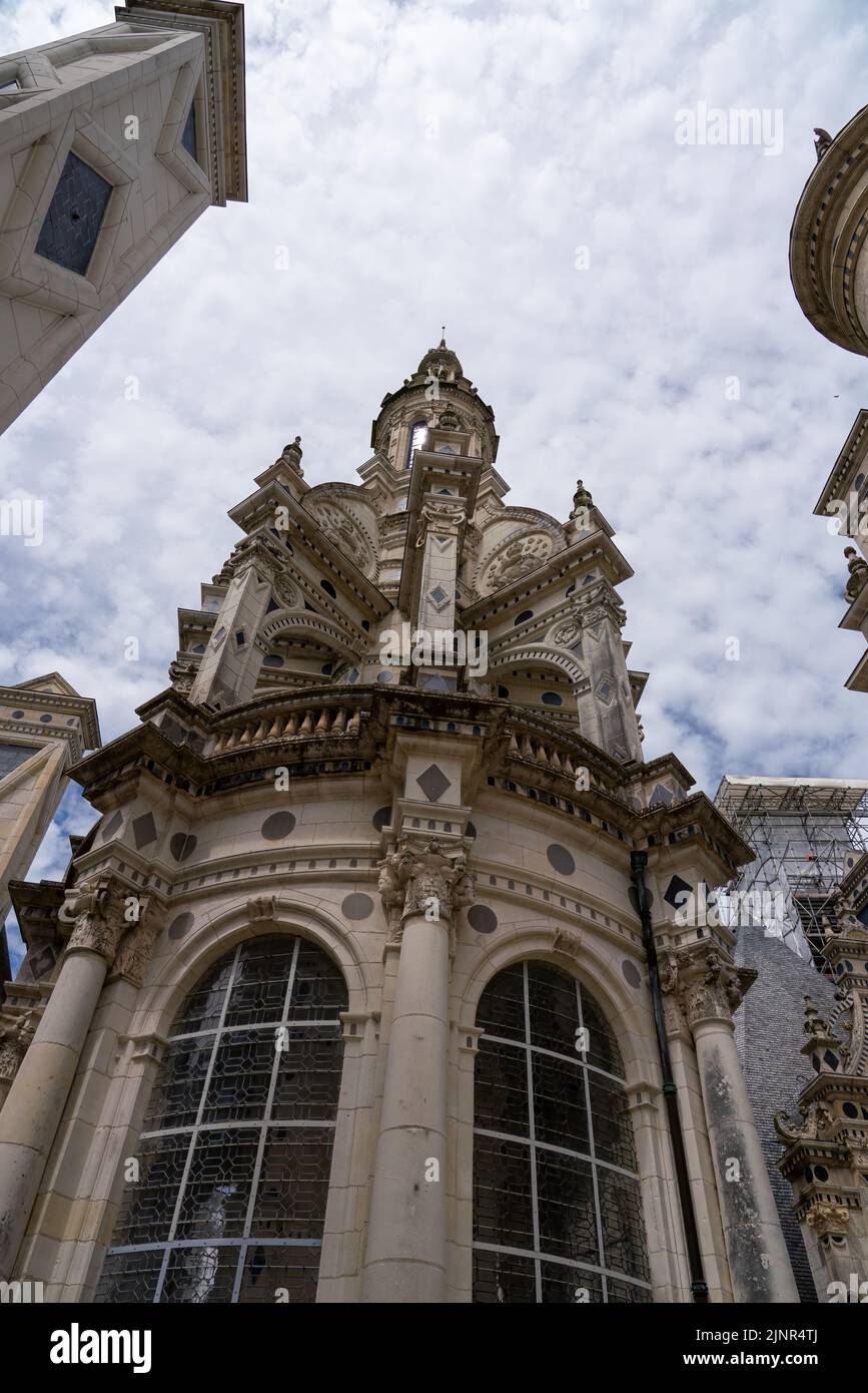 Chateau de Chombard, period French Renaissance architecture that blends ...