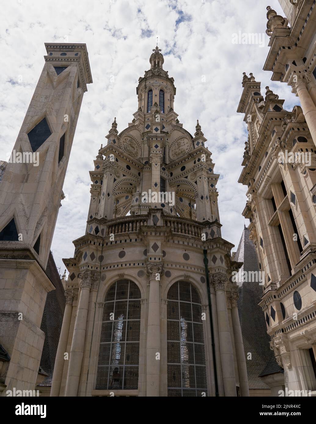 Chateau de Chombard, period French Renaissance architecture that blends ...